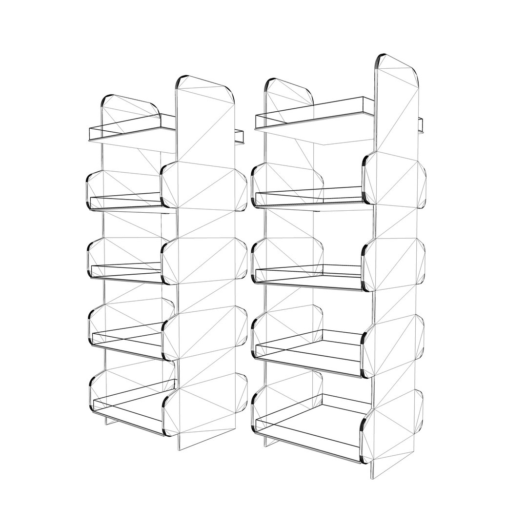 Display Rack 3D Model - TurboSquid 1372972