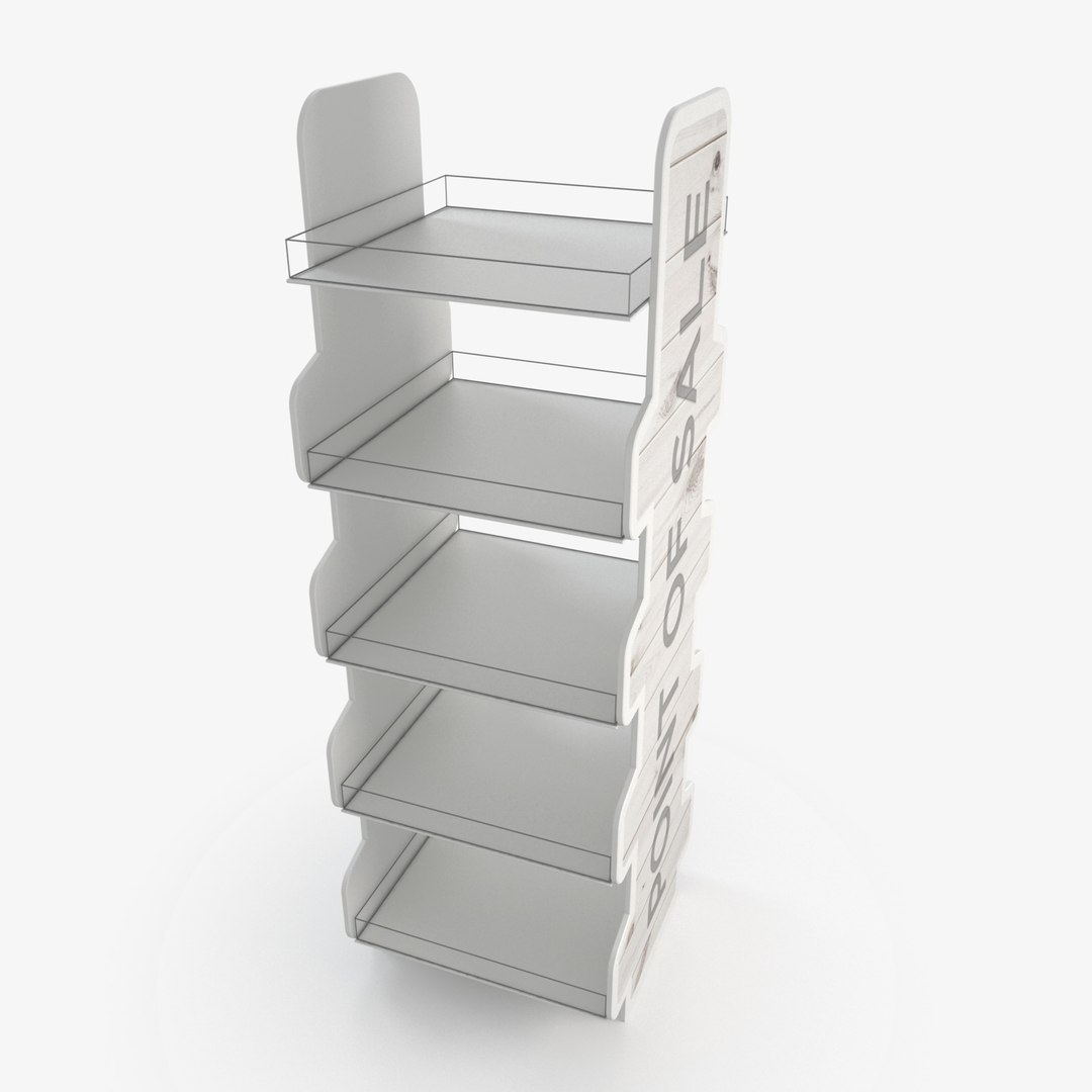 Display Rack 3D Model - TurboSquid 1372972