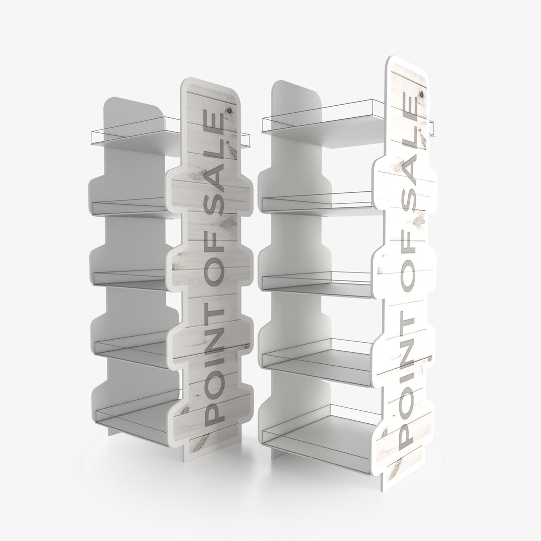 Display Rack 3D Model - TurboSquid 1372972