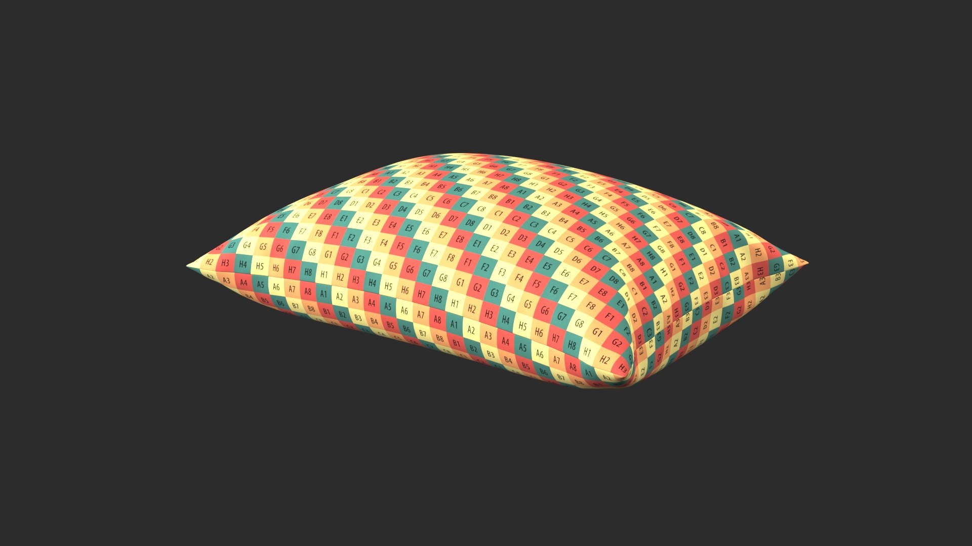 3D Pillow Model - TurboSquid 2046523