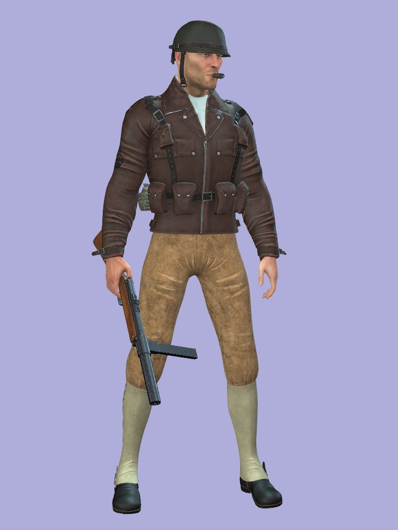 3D Realistic Rigged US Army Soldier Man Character 3D Model - TurboSquid ...