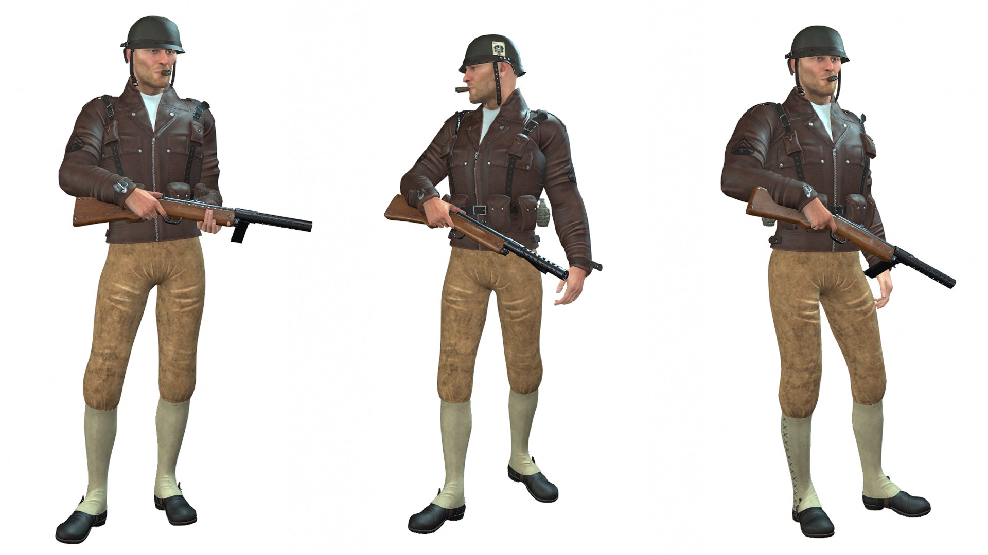 3D Realistic Rigged US Army Soldier Man Character 3D Model - TurboSquid ...