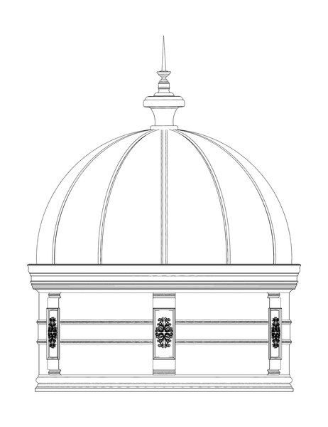 3D model dome classic - TurboSquid 1674863