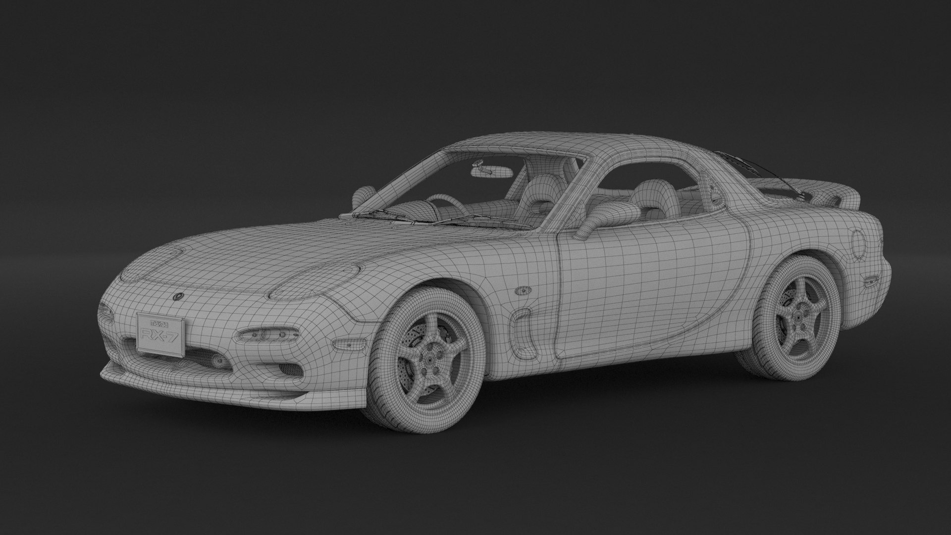 3D Mazda RX-7 - TurboSquid 2077719