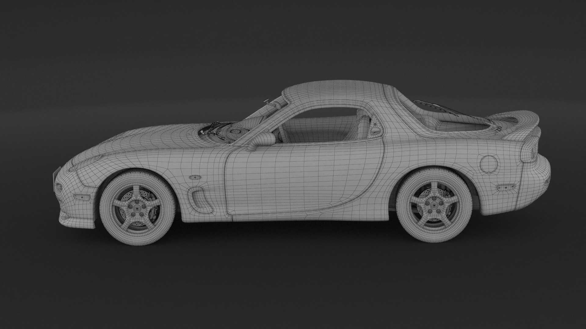 3D Mazda RX-7 - TurboSquid 2077719