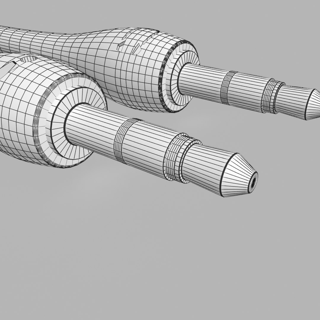 3d model connectors stereo
