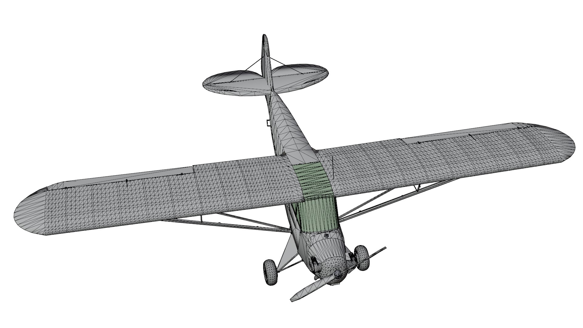 Piper J-3 Cub 3D Model - TurboSquid 2253415