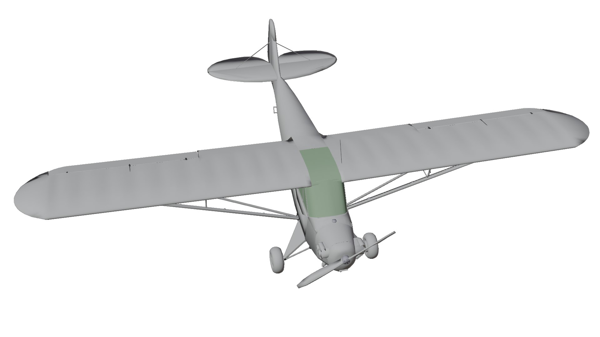 Piper J-3 Cub 3D Model - TurboSquid 2253415