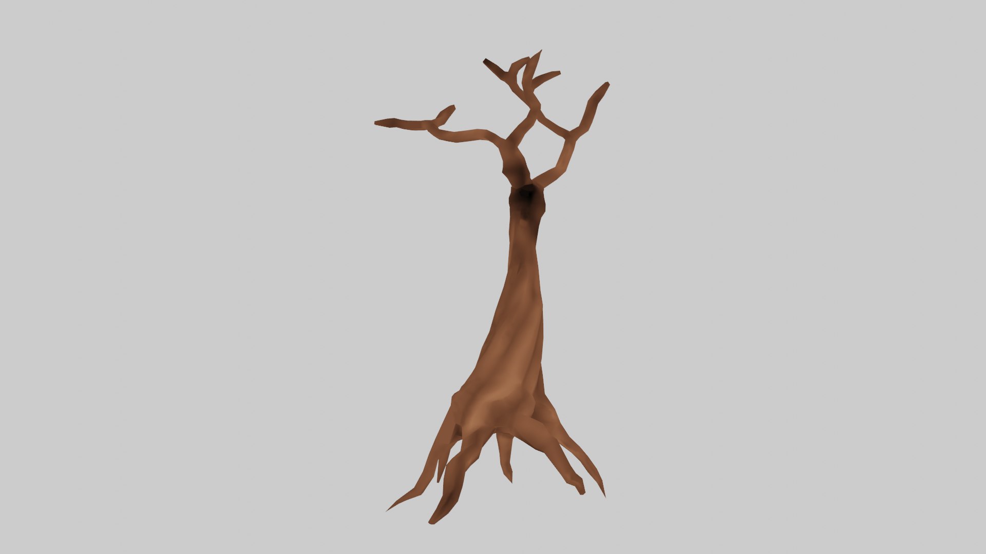 3D Hand Painted Tree Model - TurboSquid 2192438