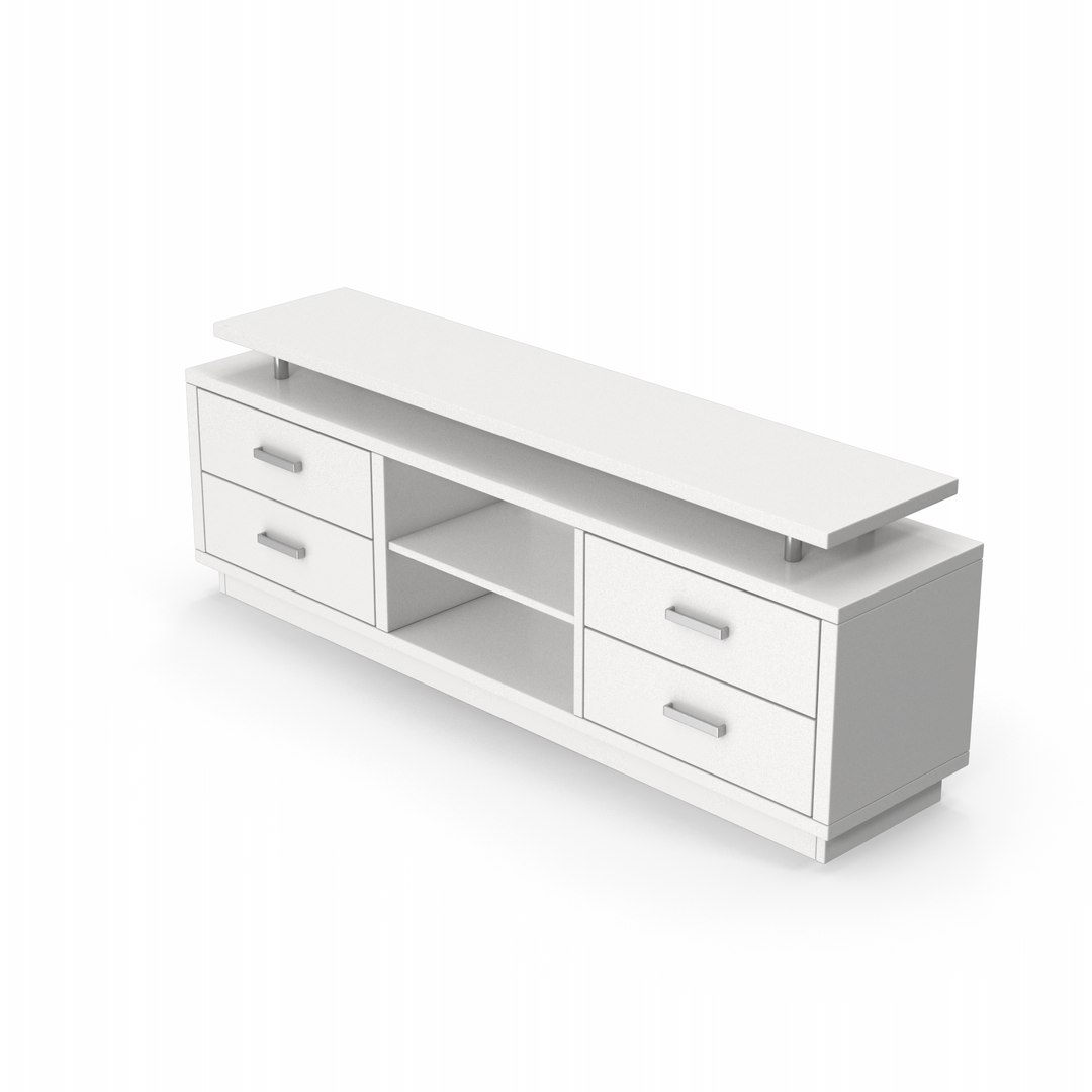 3D TV Stand Model - TurboSquid 1855268
