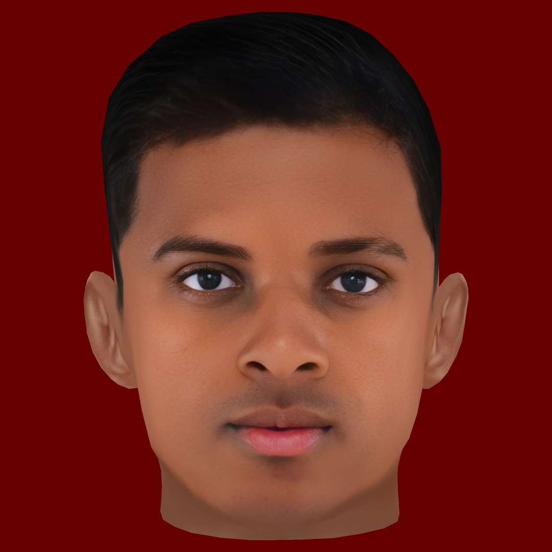 Rodrygo Goes Head - Low Poly Head For Game 3D Model - TurboSquid 2208431