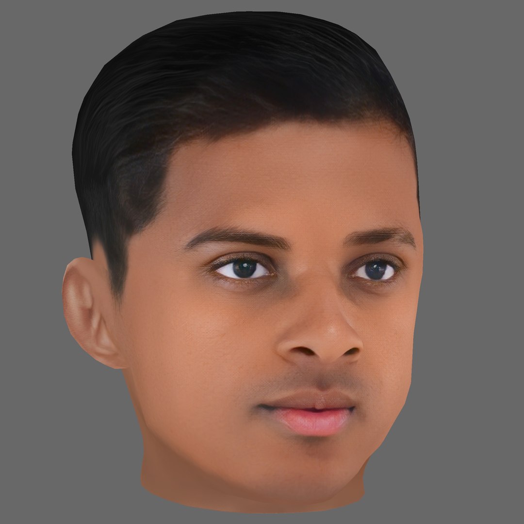 Rodrygo Goes Head - Low Poly Head For Game 3D Model - TurboSquid 2208431