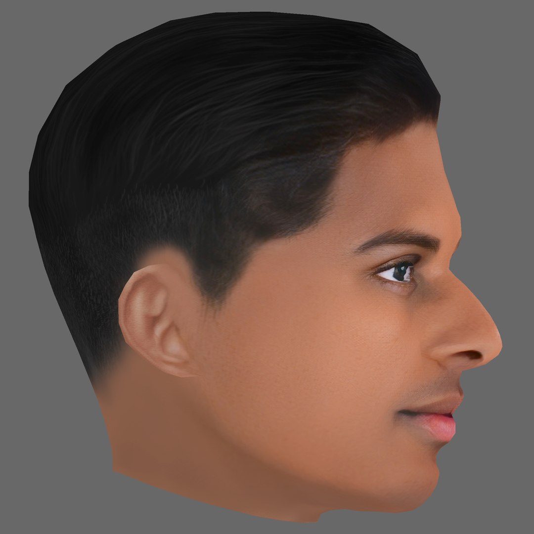 Rodrygo Goes Head - Low Poly Head For Game 3D Model - TurboSquid 2208431