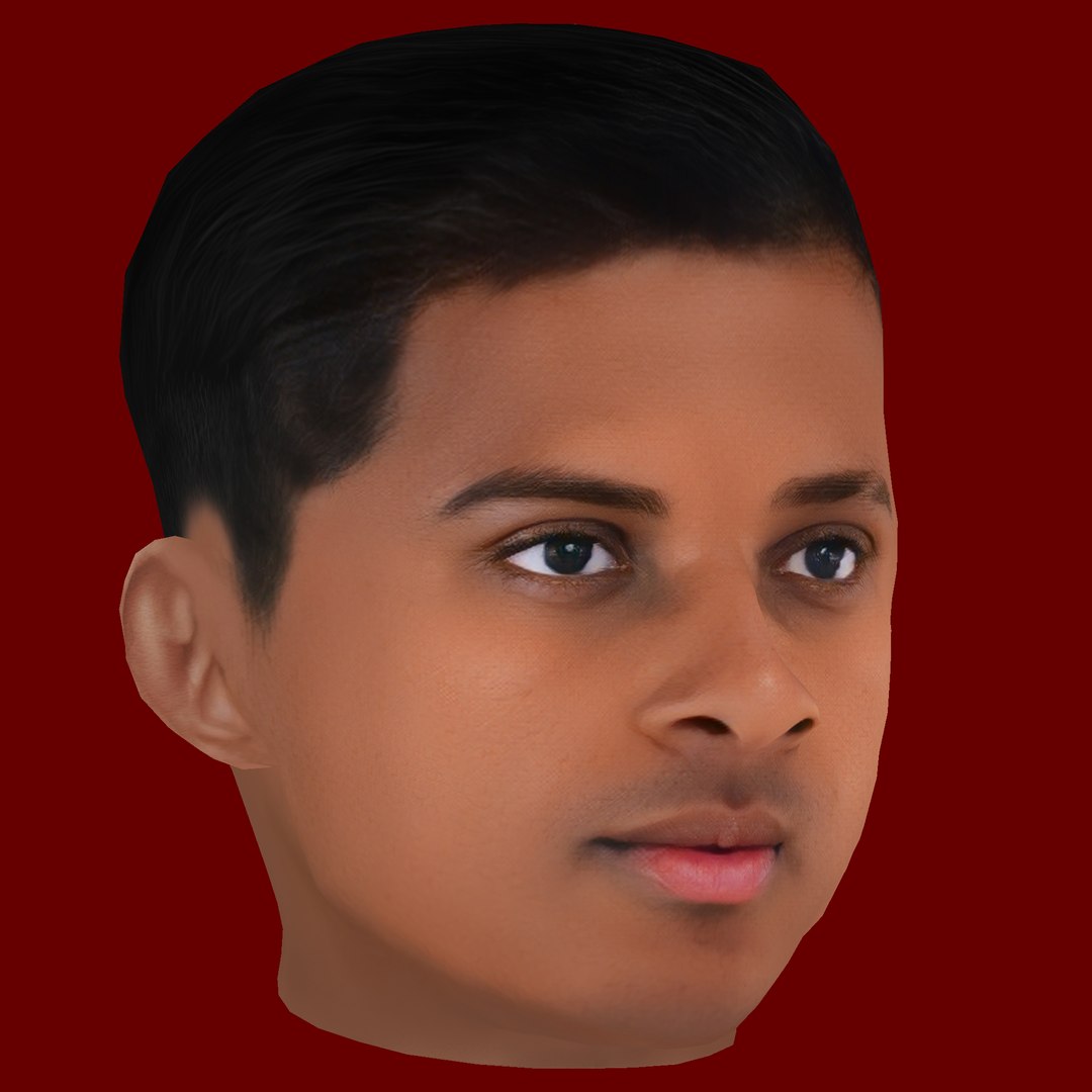 Rodrygo Goes Head - Low Poly Head For Game 3D Model - TurboSquid 2208431