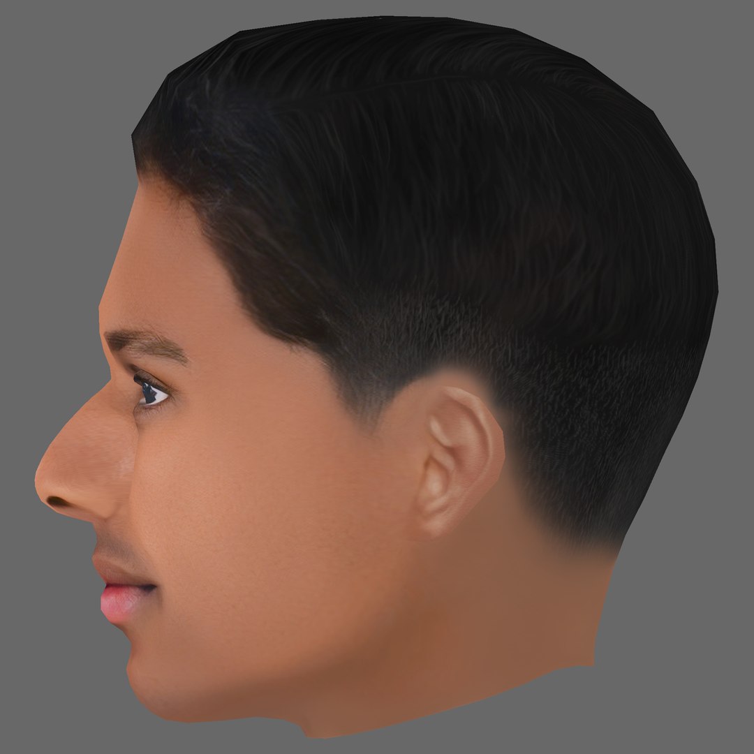 Rodrygo Goes Head - Low Poly Head For Game 3D Model - TurboSquid 2208431