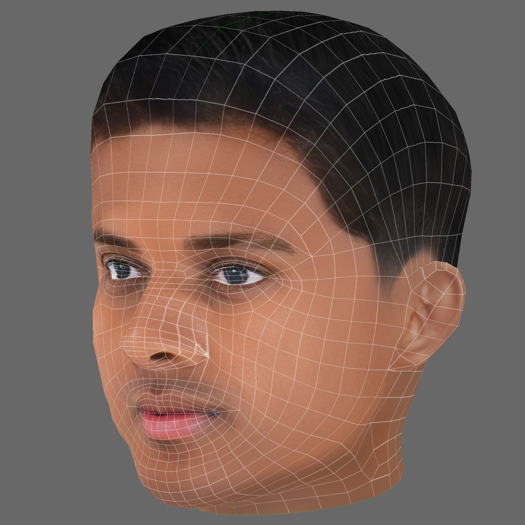 Rodrygo Goes Head - Low Poly Head For Game 3D Model - TurboSquid 2208431