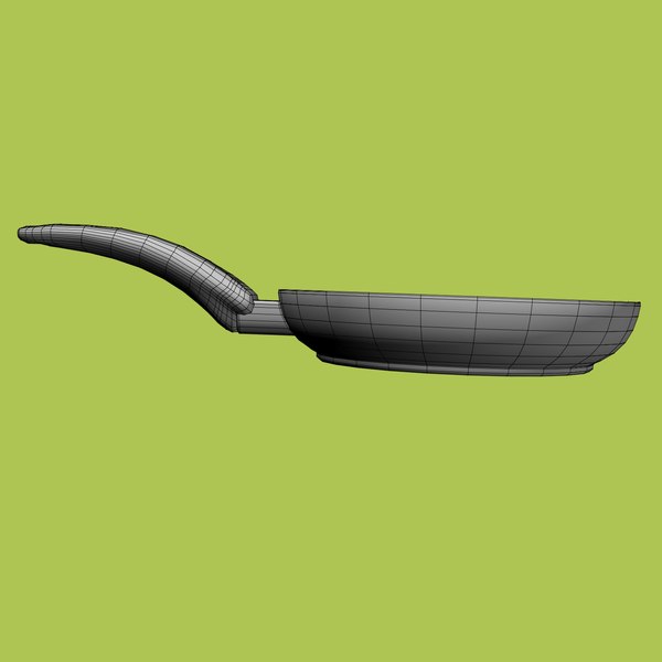 3d frying pan model