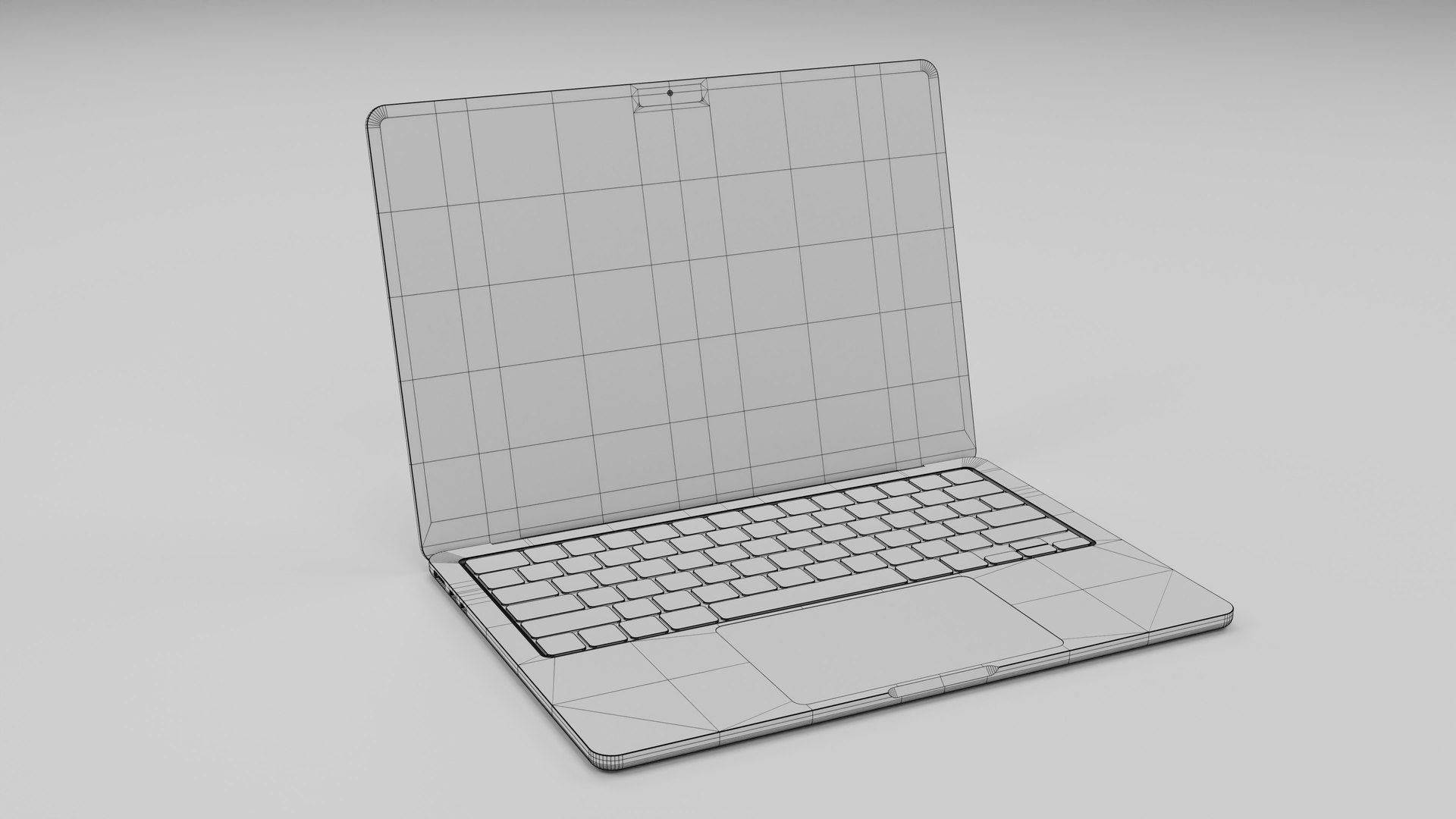 Apple MacBook Air 2024 Midnight Color 3D - TurboSquid 2387887