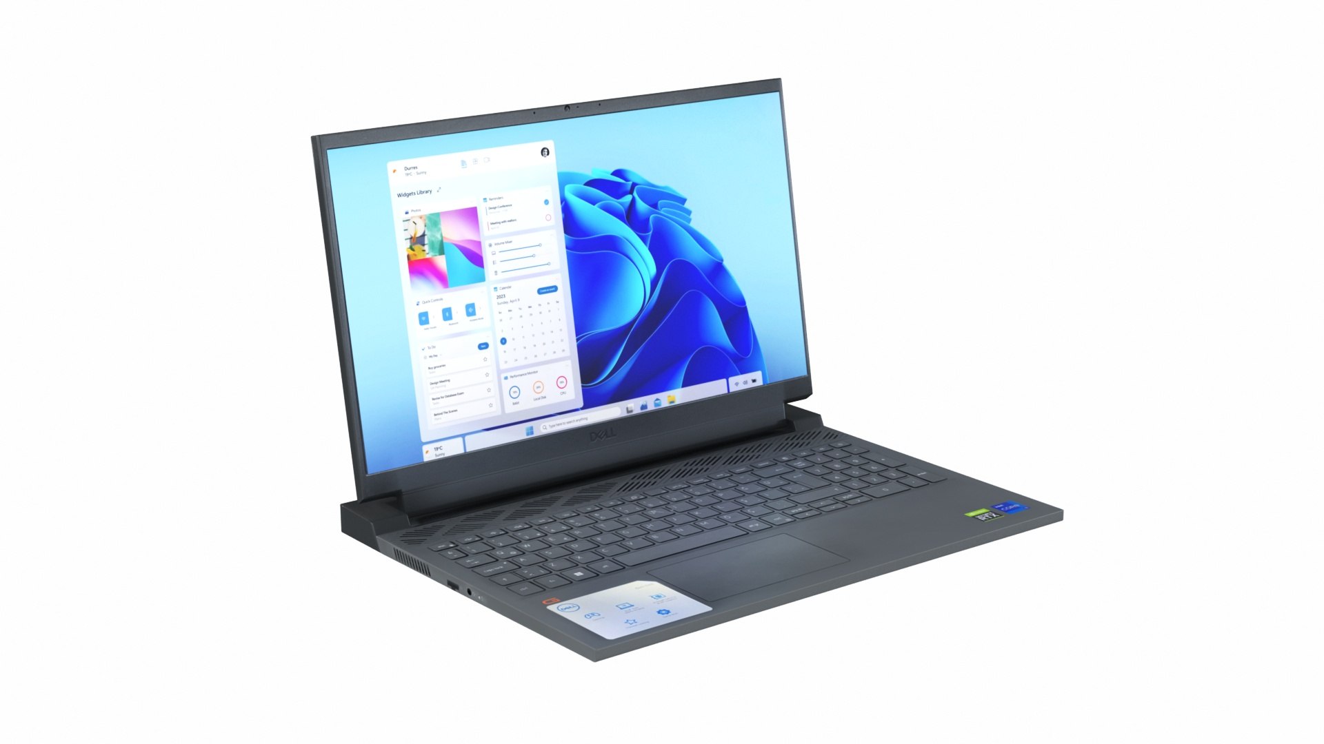 3D Model Dell Laptop Low Poly Realistic - TurboSquid 2282898