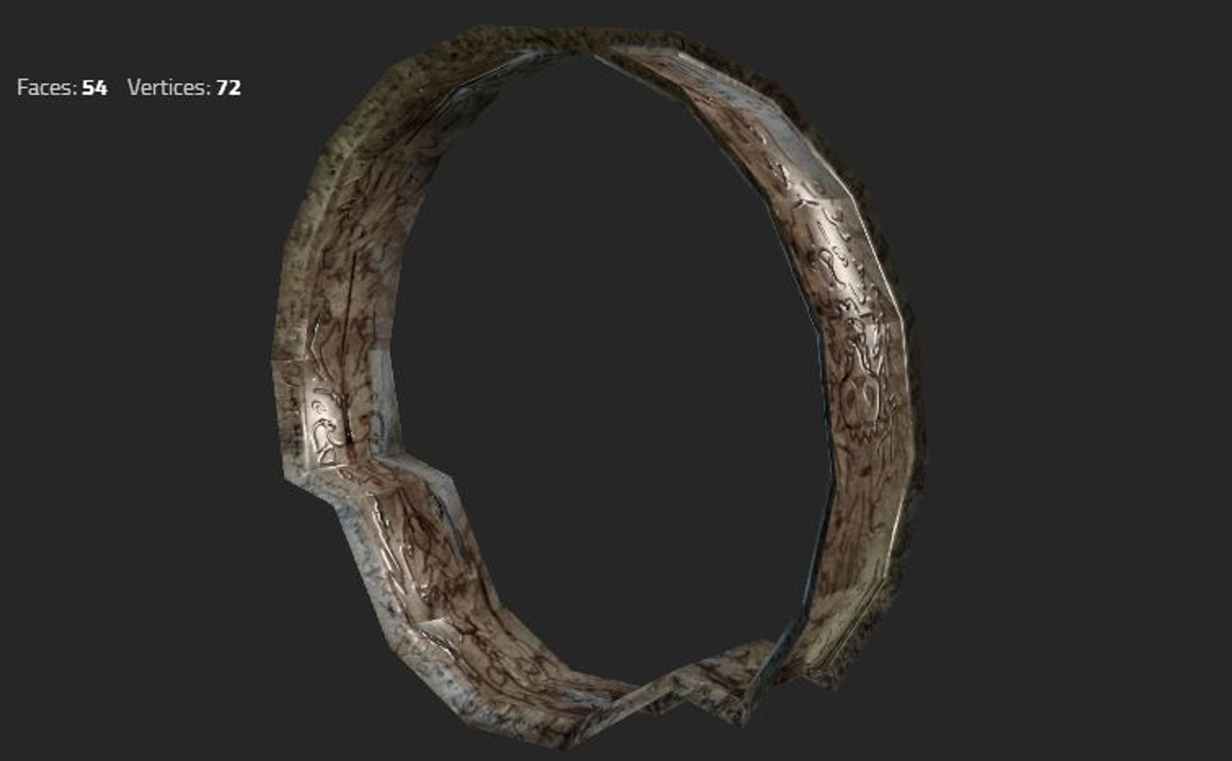 Steel Wooden Old 3d Model