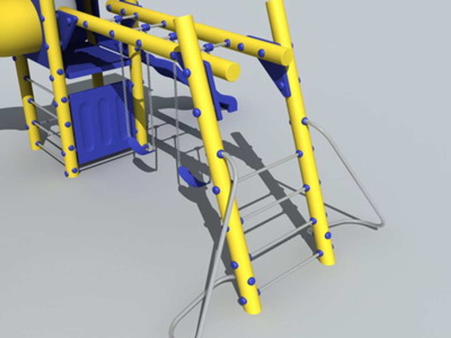 3d Playground Playset Model