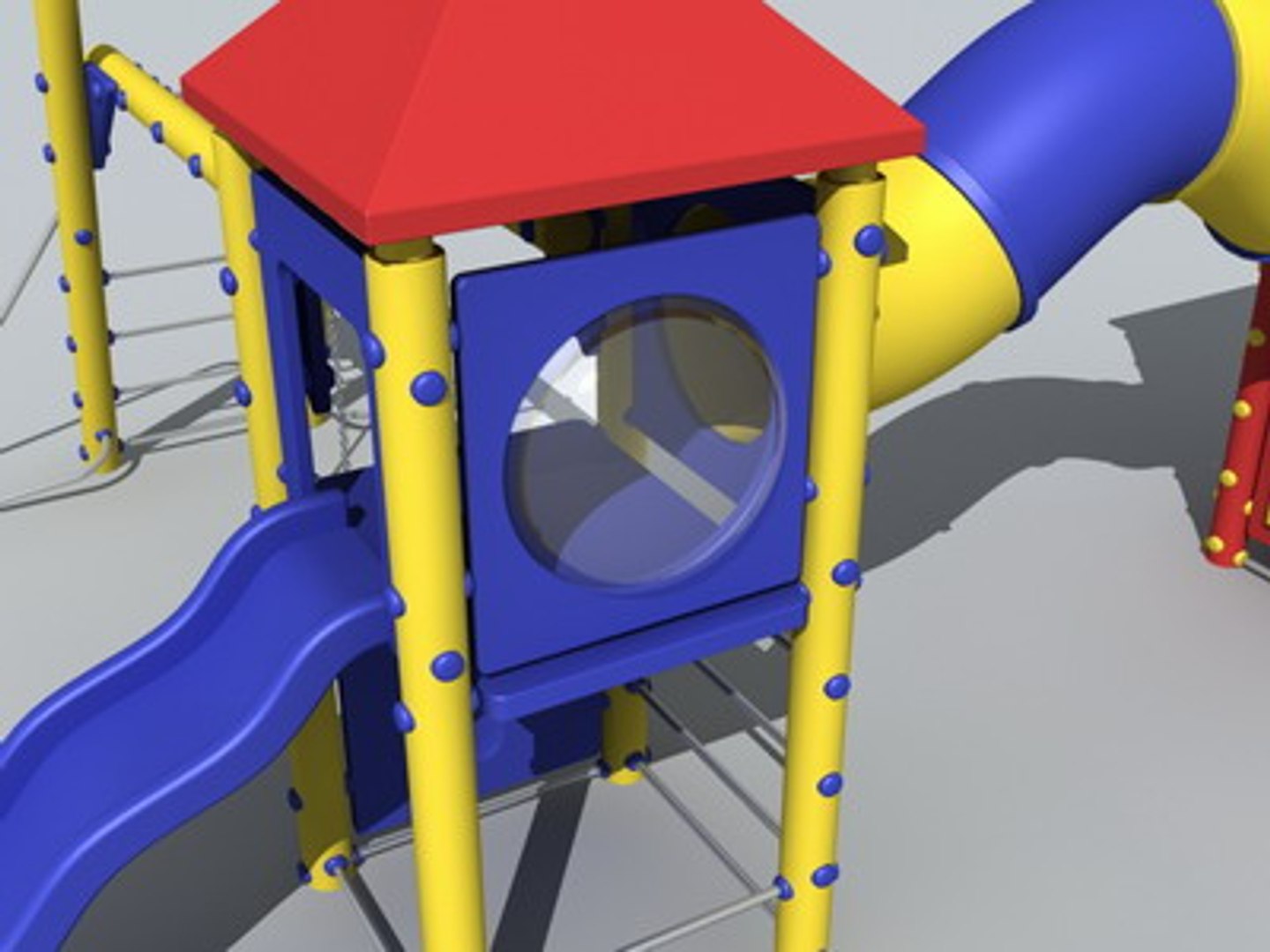 3d Playground Playset Model