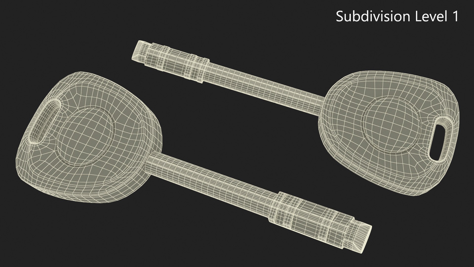 Car Key 3D Model - TurboSquid 2222403