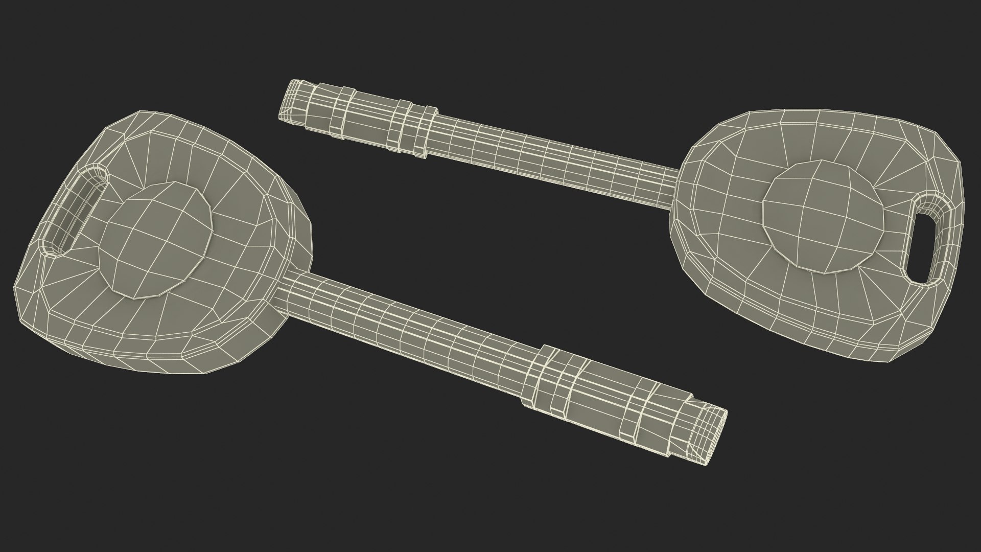 Car Key 3D Model - TurboSquid 2222403