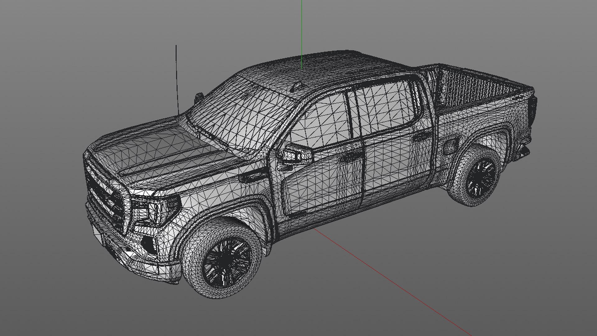3D GMC Sierra 1500 Elevation Pickup Truck Model - TurboSquid 2336600