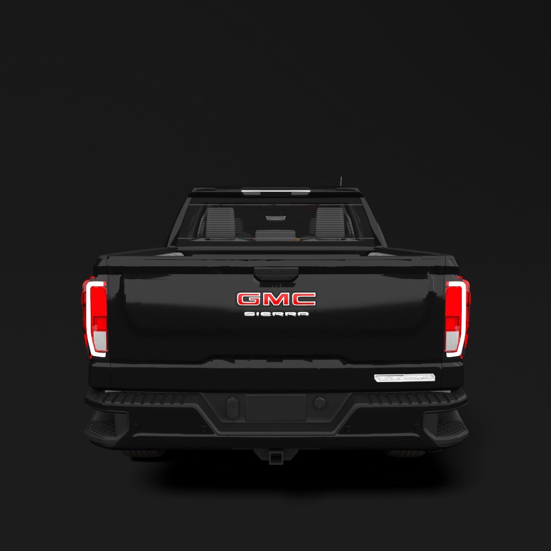 3D GMC Sierra 1500 Elevation Pickup Truck Model - TurboSquid 2336600