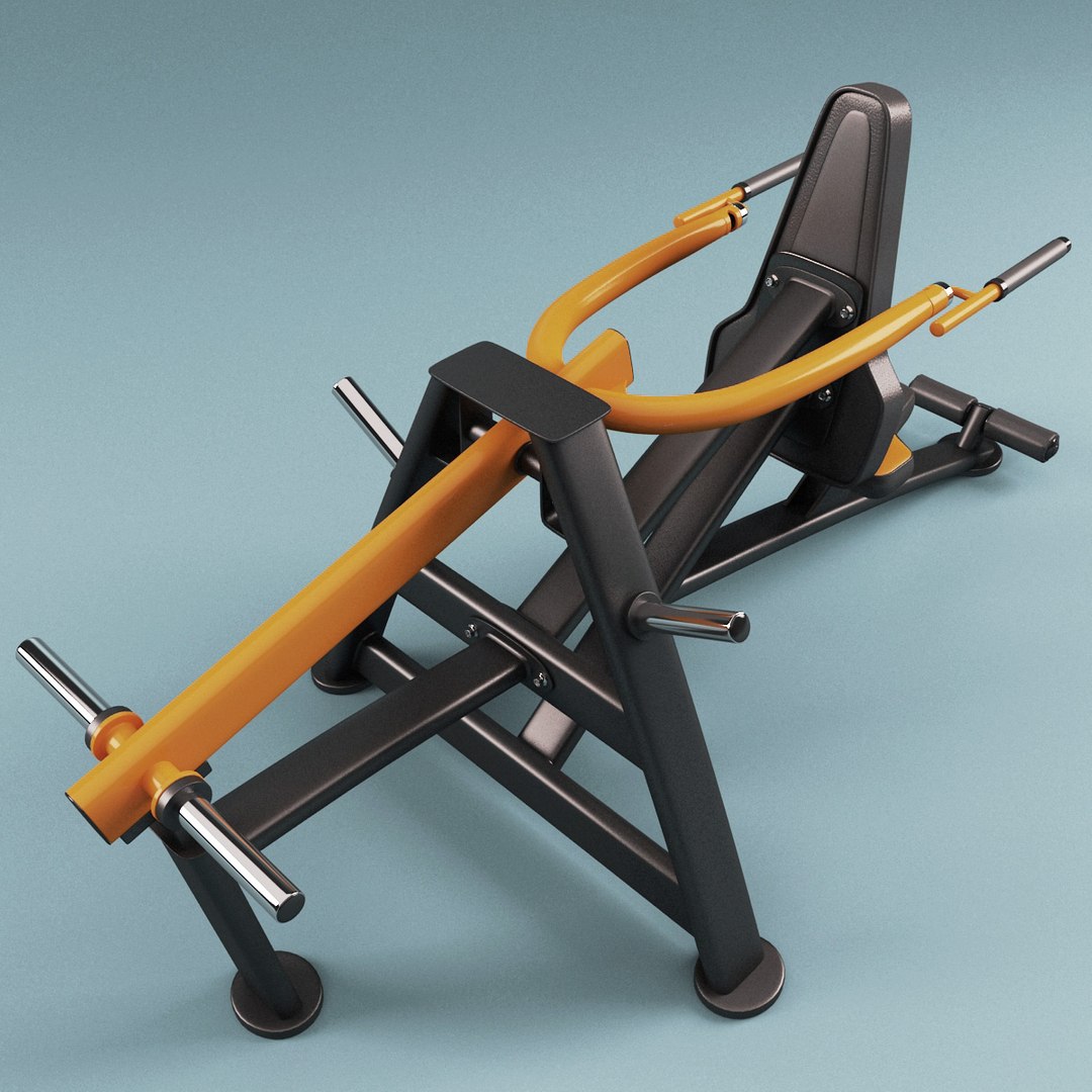 3ds Max Tricep Dip Machine Ops