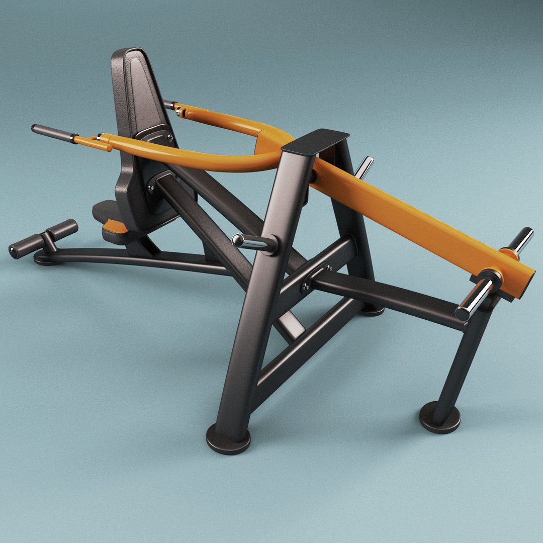 3ds Max Tricep Dip Machine Ops