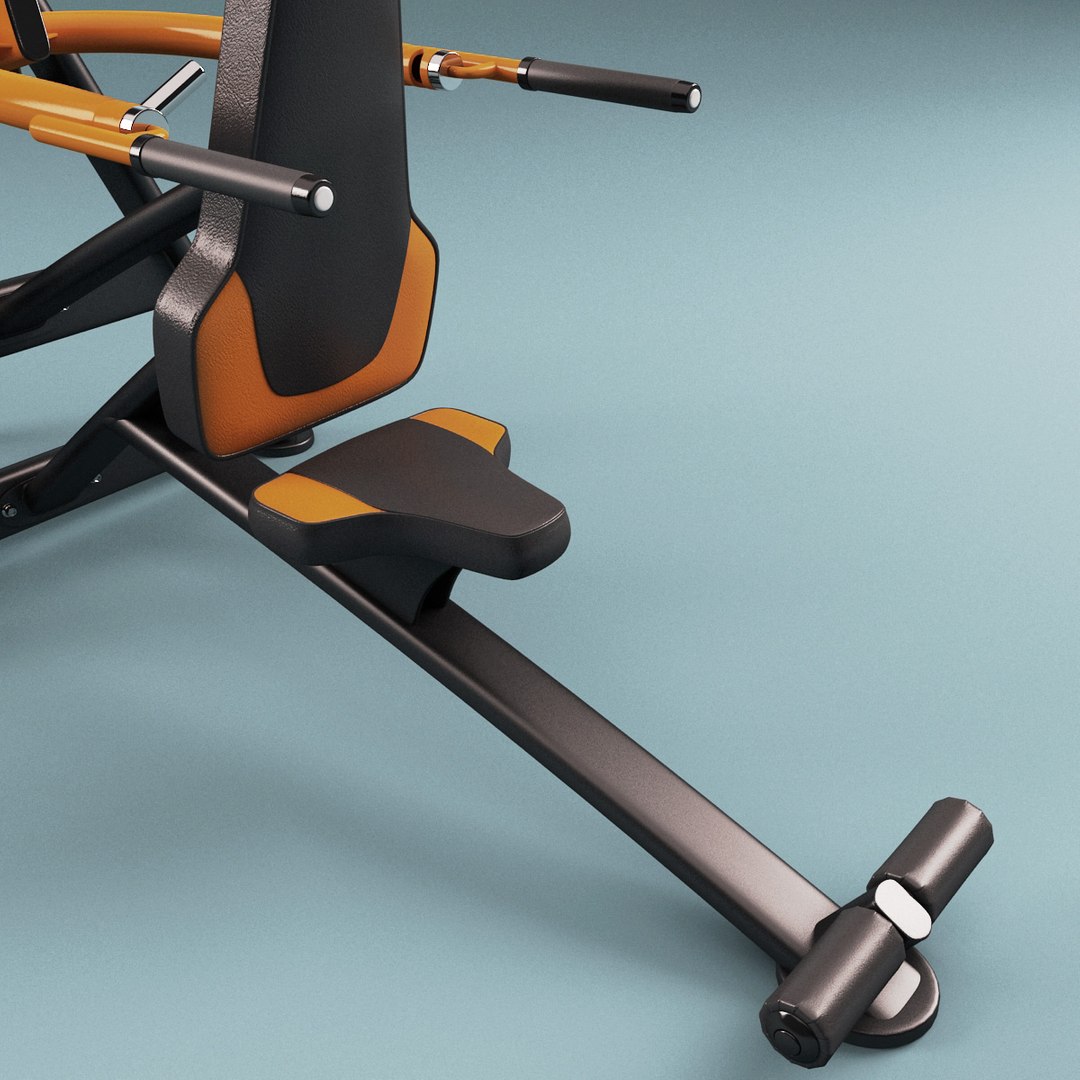 3ds Max Tricep Dip Machine Ops