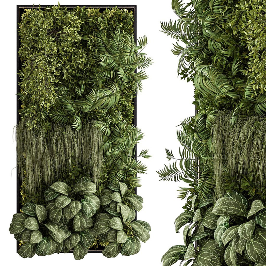 Vertical Garden Metal Frame 3D Model - TurboSquid 2220445