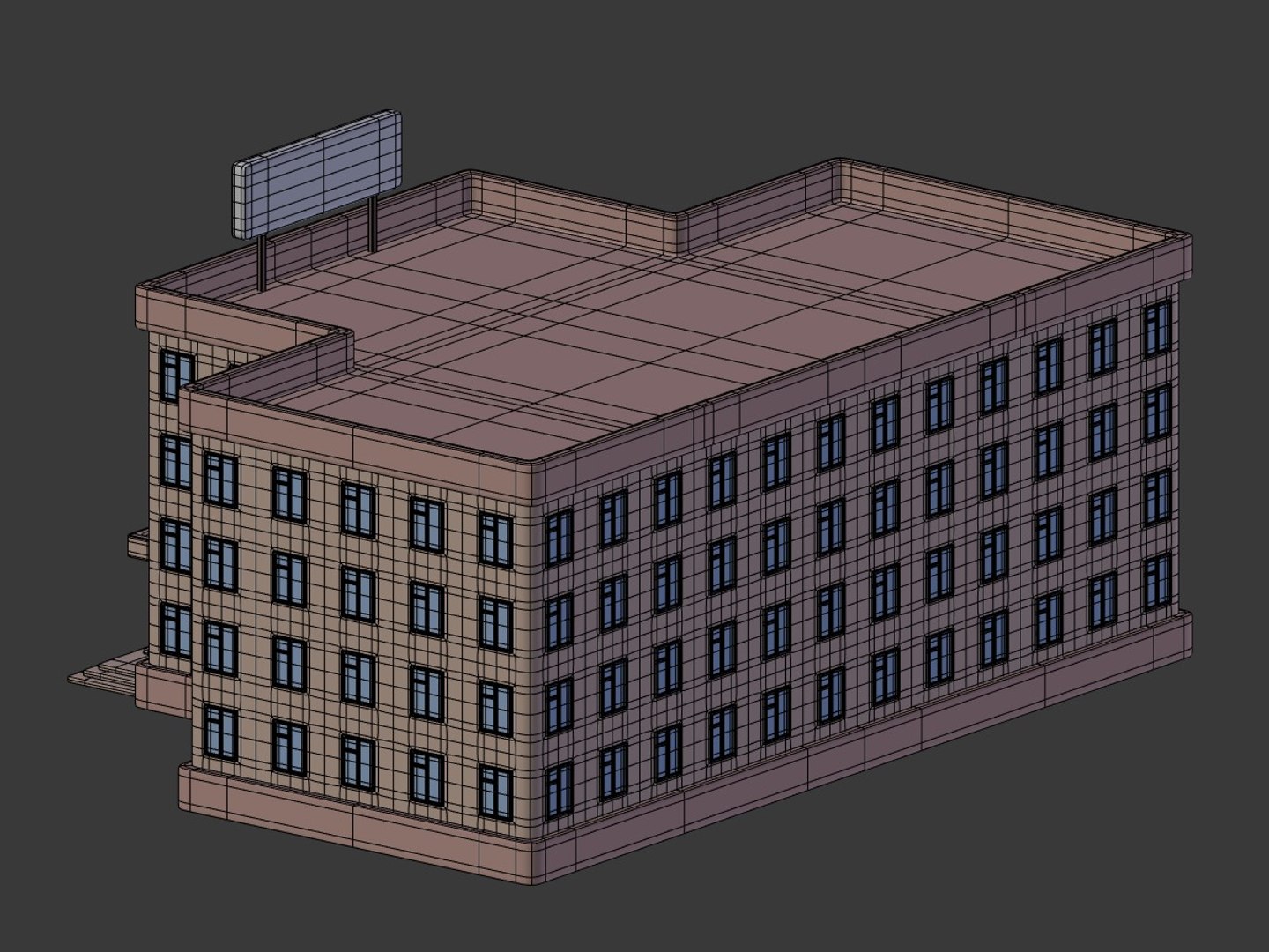 3D Model Cartoon University - TurboSquid 1416120