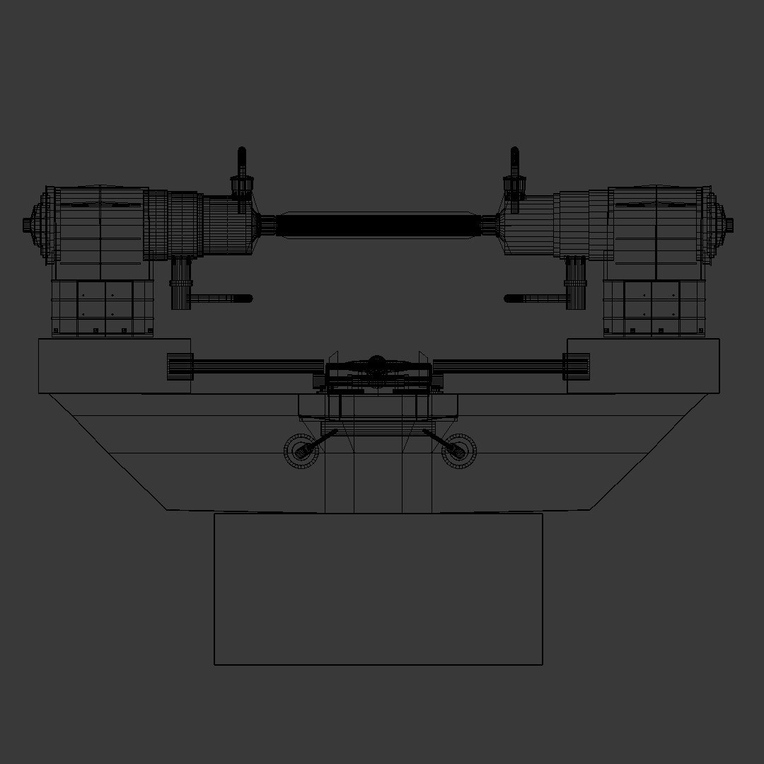 3d Model Blinking Tubes Function