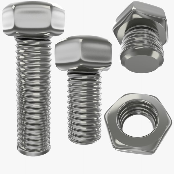 3D model nut industry tool - TurboSquid 1317904