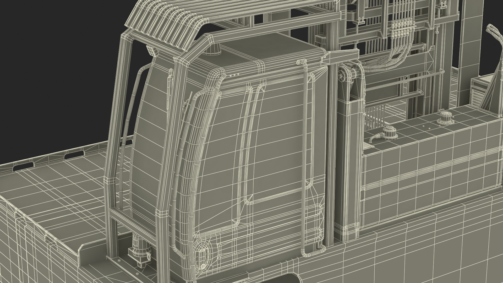 3D Baumann Sideloader Truck GS - TurboSquid 2411447