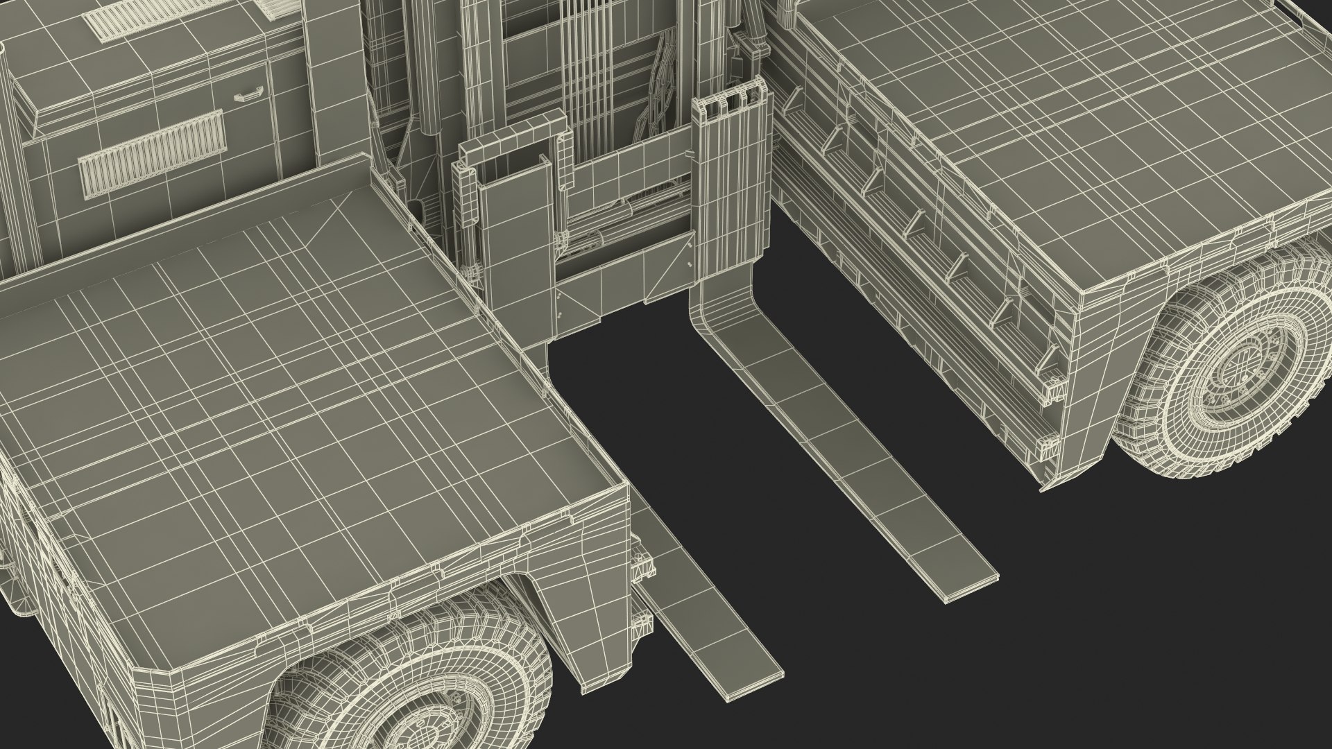 3D Baumann Sideloader Truck GS - TurboSquid 2411447