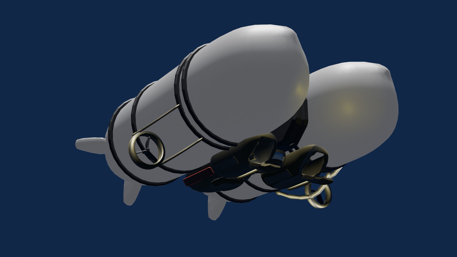 Dirigible 3D Model - TurboSquid 1704848