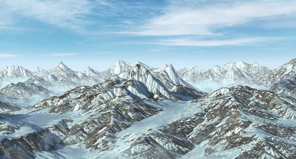 alaska mountain range lake max