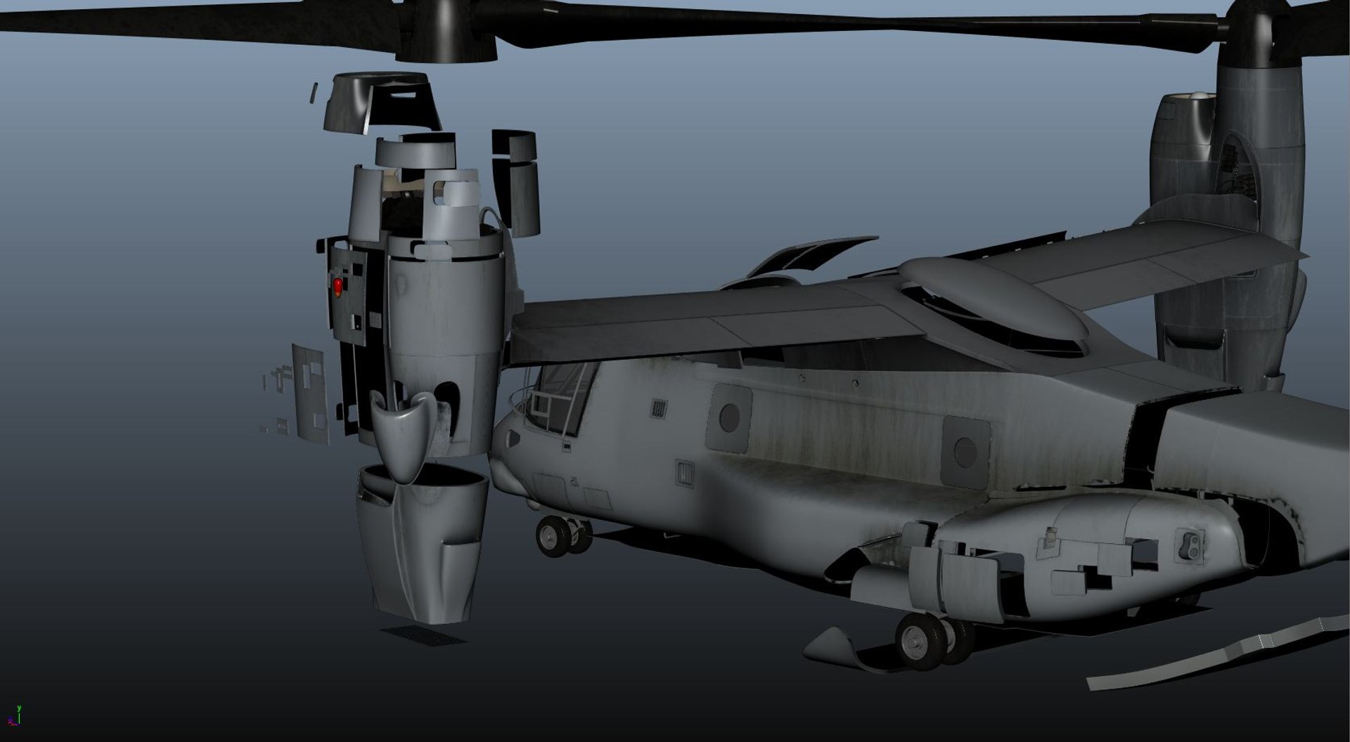 V-22 V 22 3D Model - TurboSquid 1264769