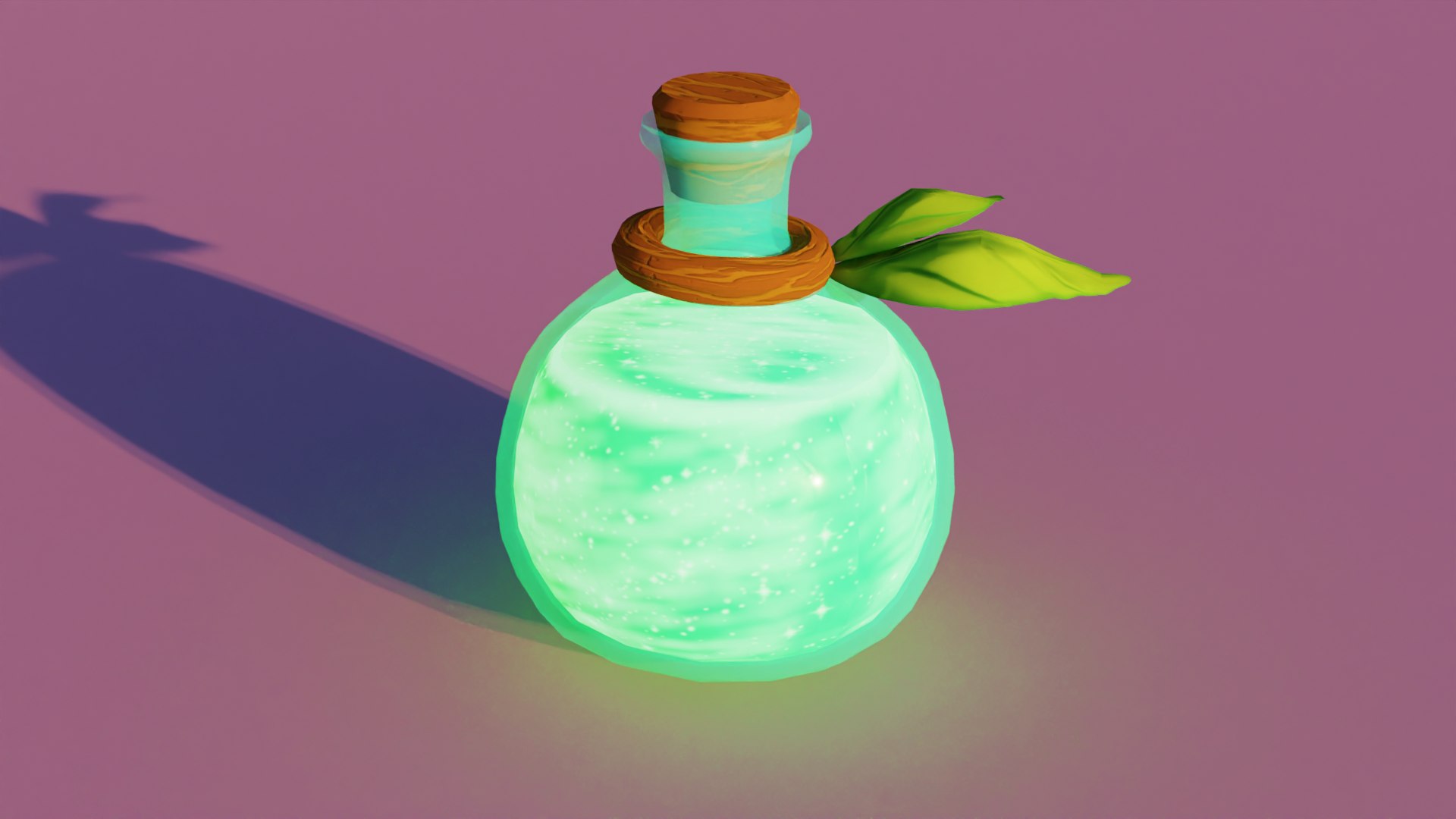 Stylized Health Potion 3D Model - TurboSquid 2070940