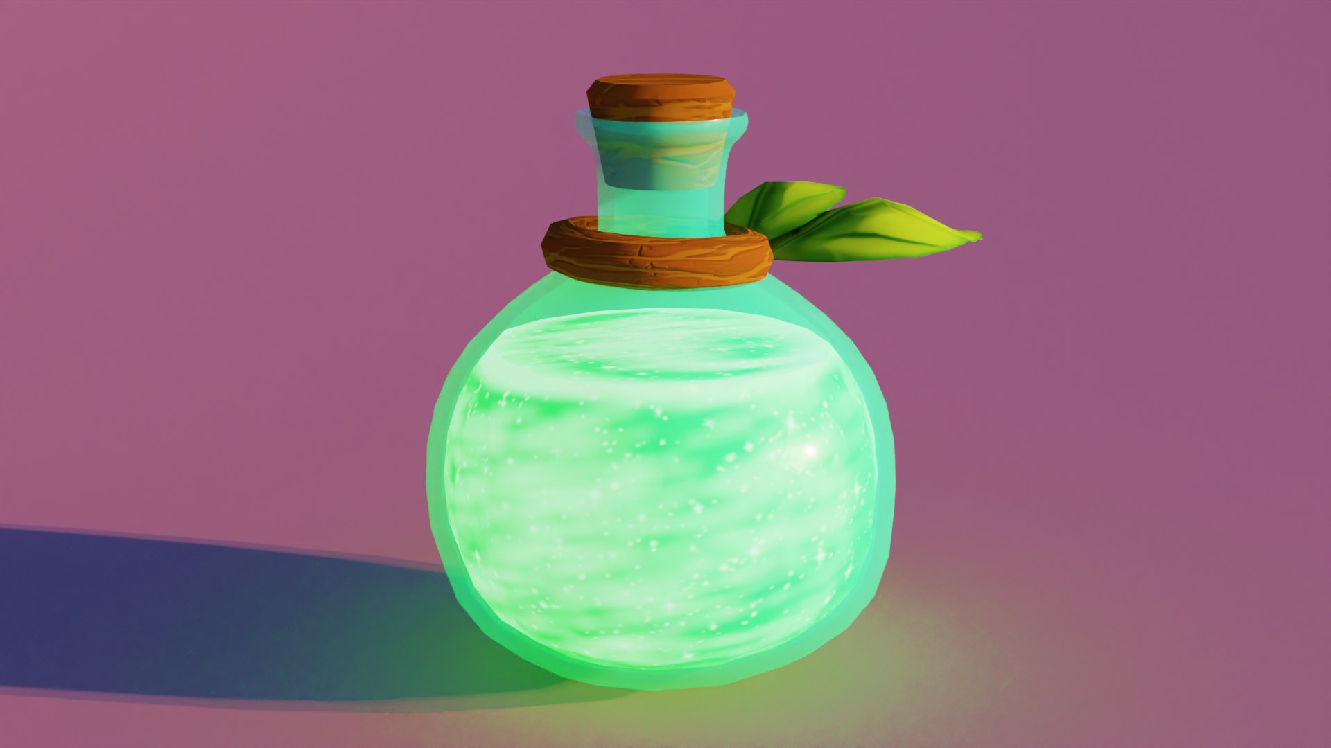 Stylized Health Potion 3D Model - TurboSquid 2070940