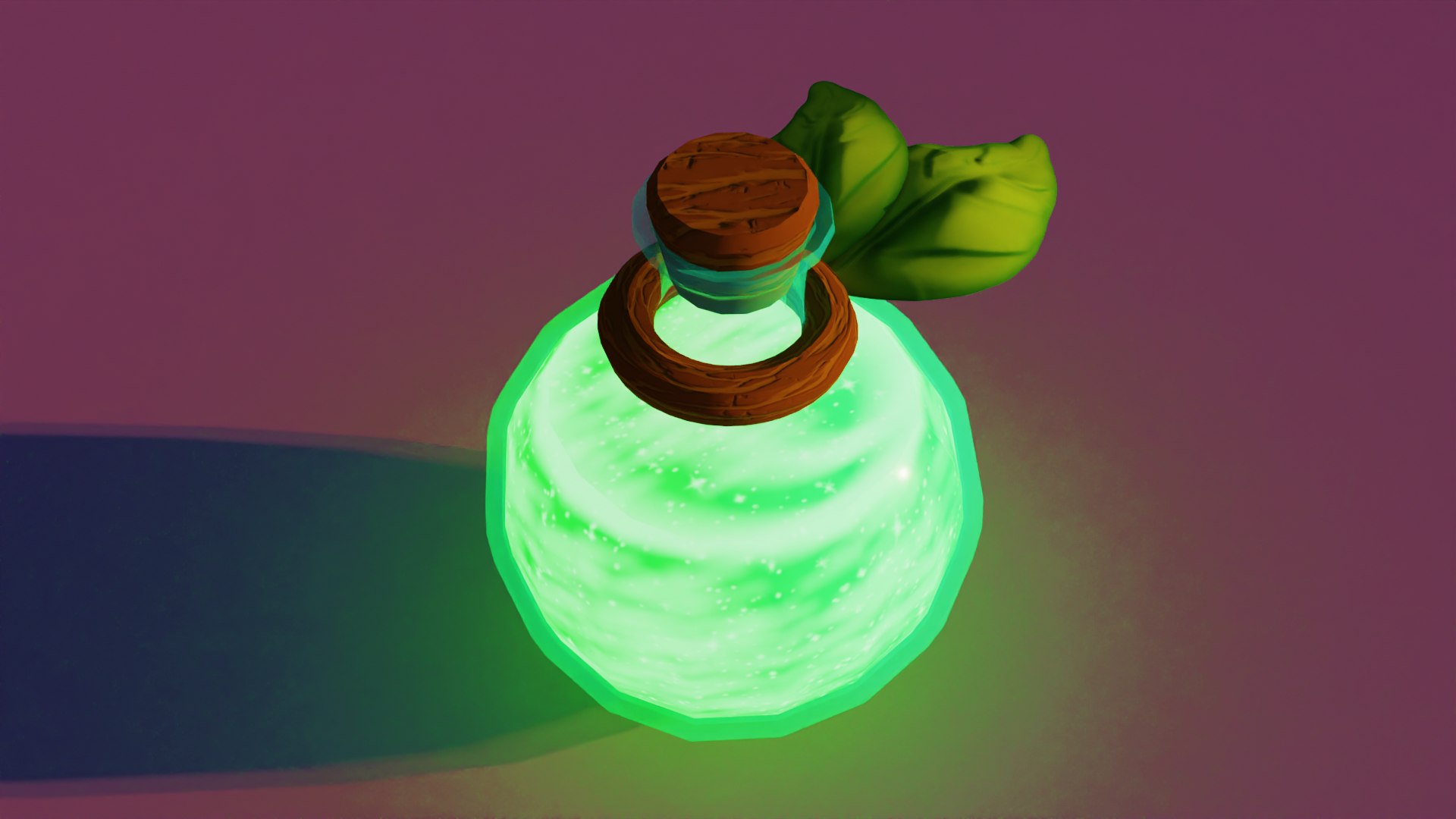 Stylized Health Potion 3D Model - TurboSquid 2070940
