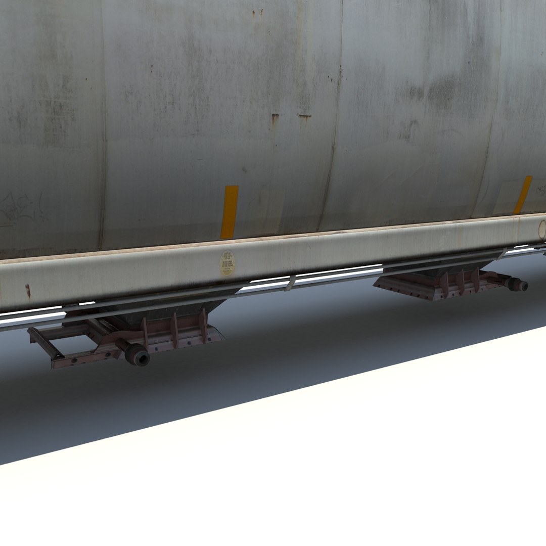 3d Railway Hopper Car Rail