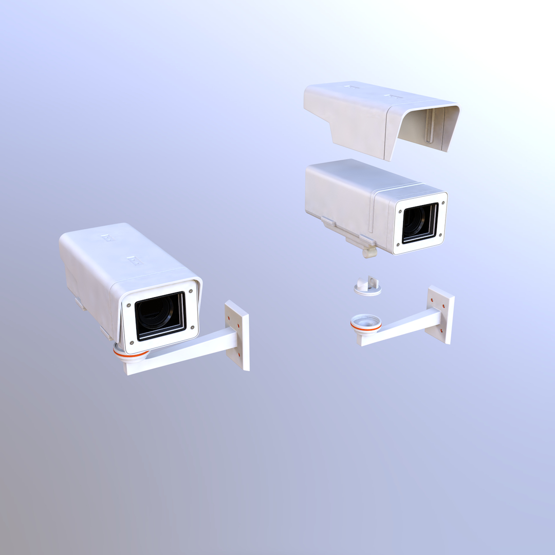 3D Security Camera Model - TurboSquid 1237102