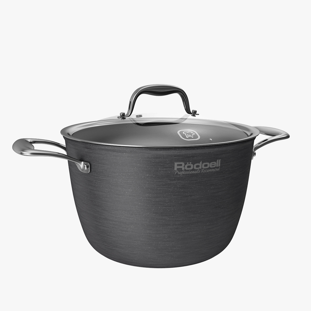 nonstick stock pot 3d max