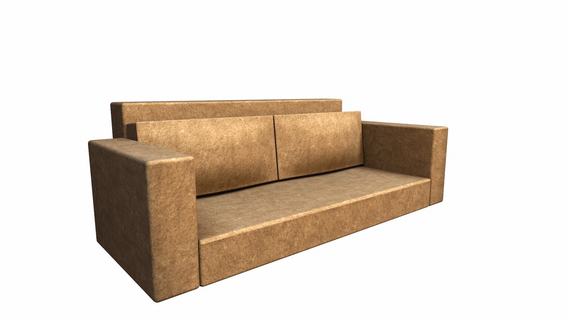 Sofa Lowpoly 3D Model - TurboSquid 2332432