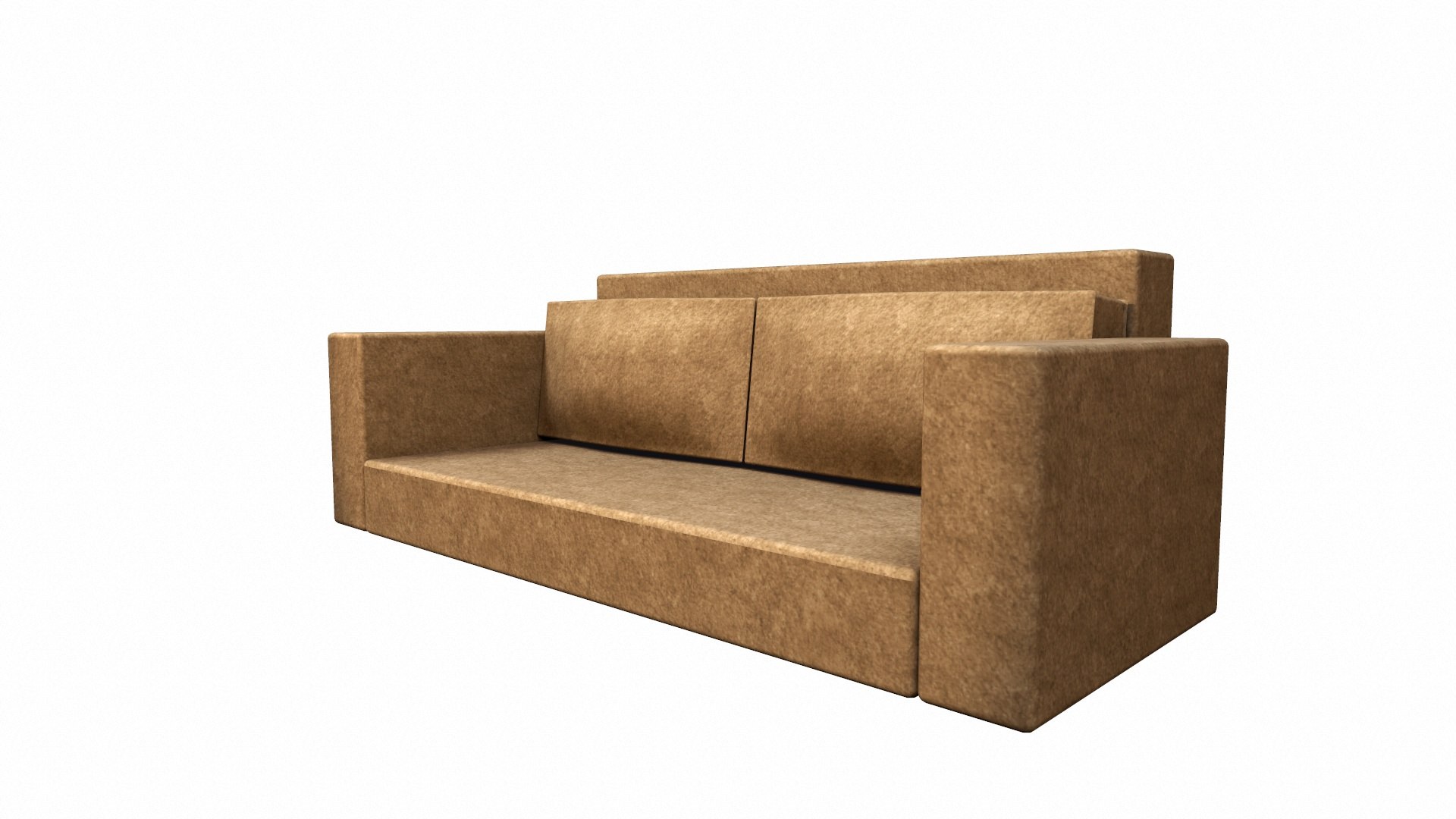 Sofa Lowpoly 3D Model - TurboSquid 2332432